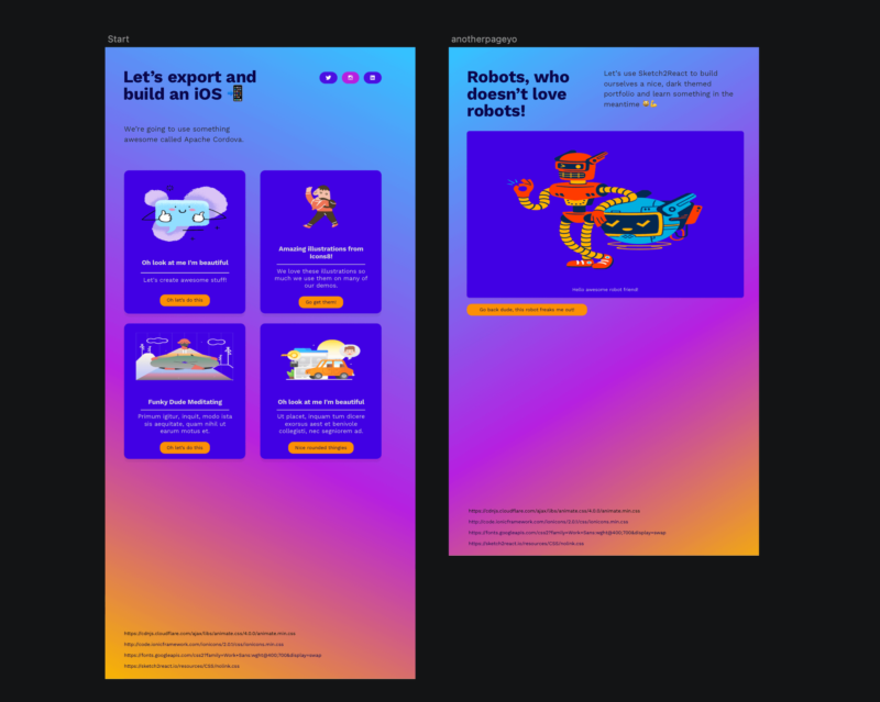 Tutorial 👉 From Sketch to Xcode — the no code way | Sketch2React Blog