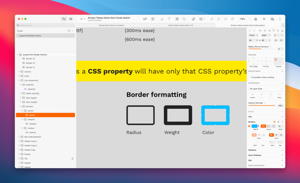 The different levels of design token designing | Sketch2React Blog