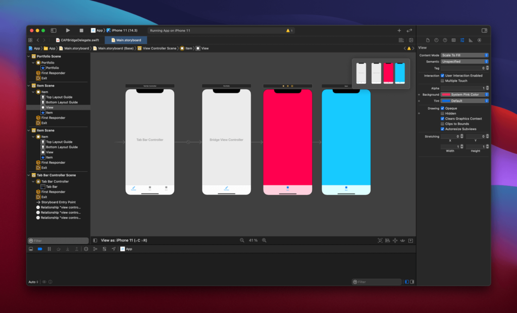 Tutorial From Sketch To Xcode Part 3 — Adding A Tab Bar Sketch2react