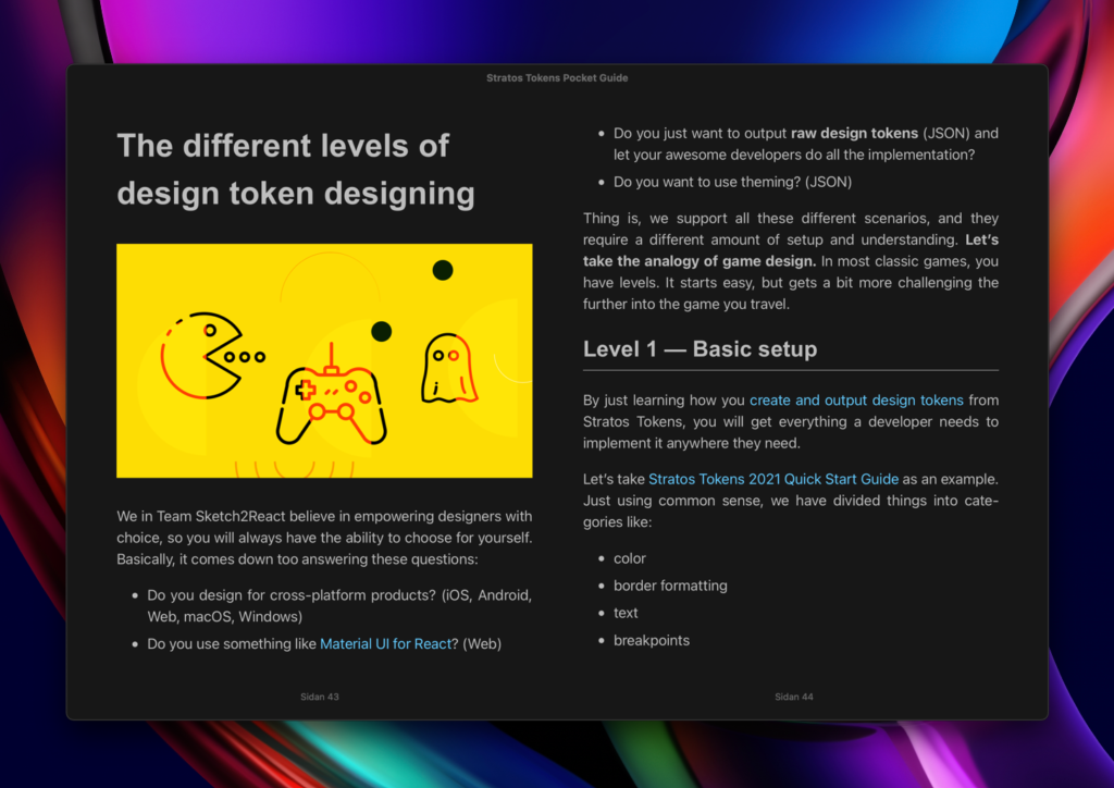 Stratos Tokens Pocket Guide | Sketch2React Blog